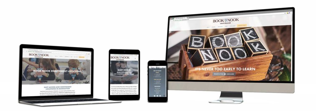 WordPress Website Design for Book Nook Enrichment